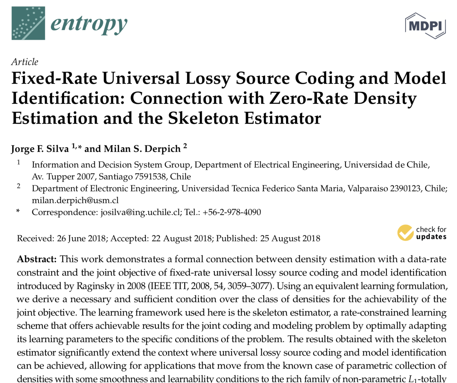 Lossy Source Coding And Model Identification Connection With Zero Rate Density Estimation And